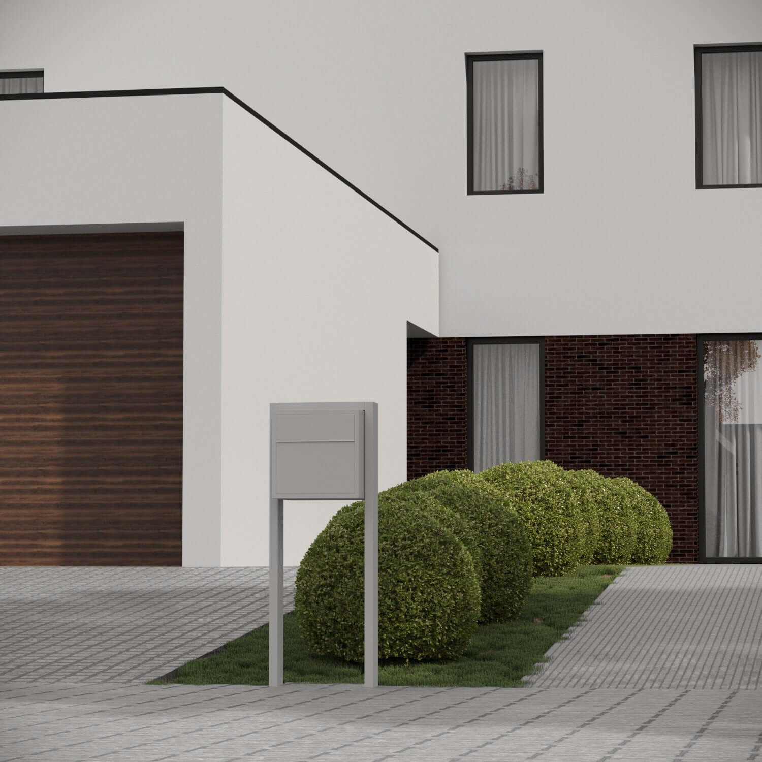 Post Mounted Mailbox Collection by Bravios