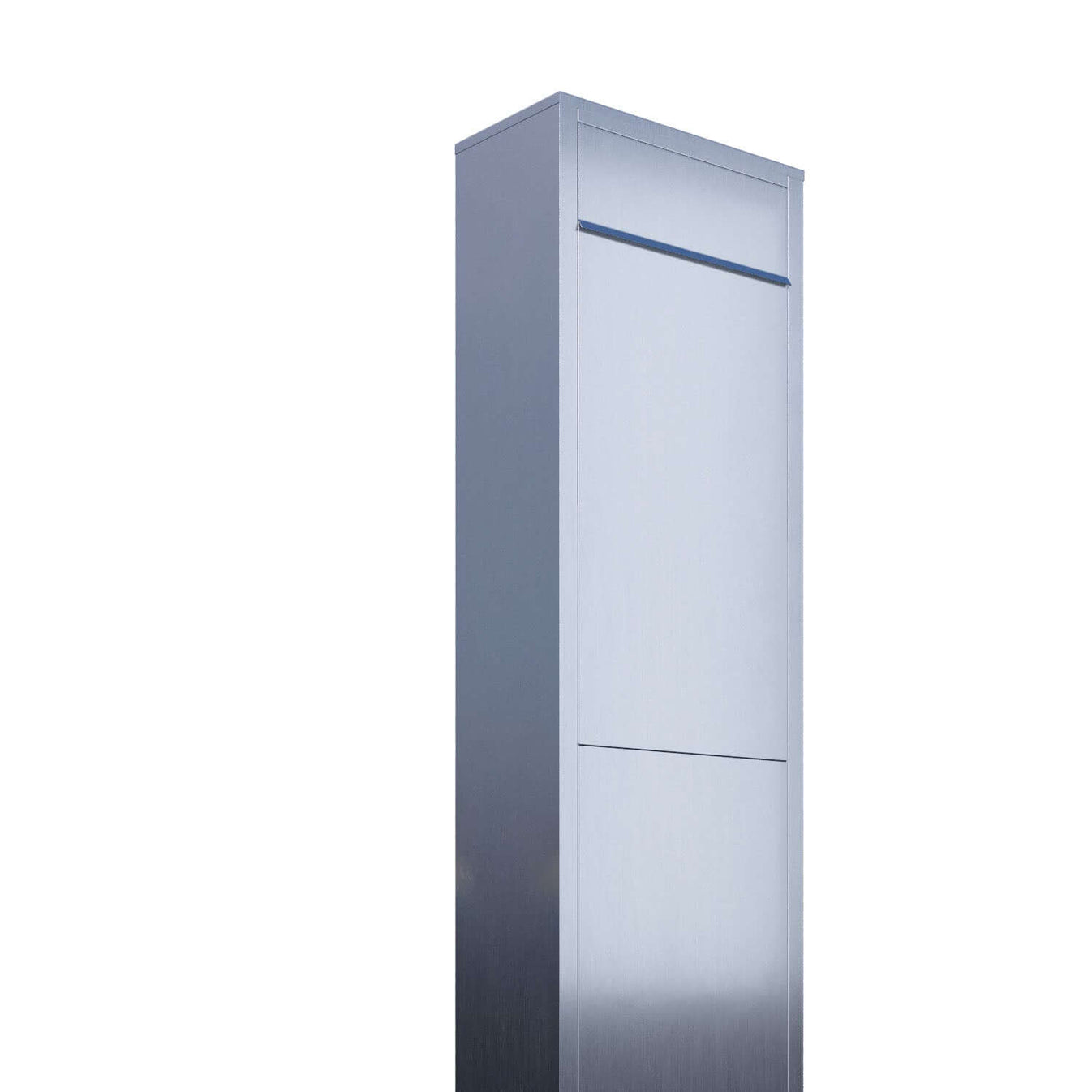 TORRENT by Bravios - Modern stand-alone stainless steel mailbox