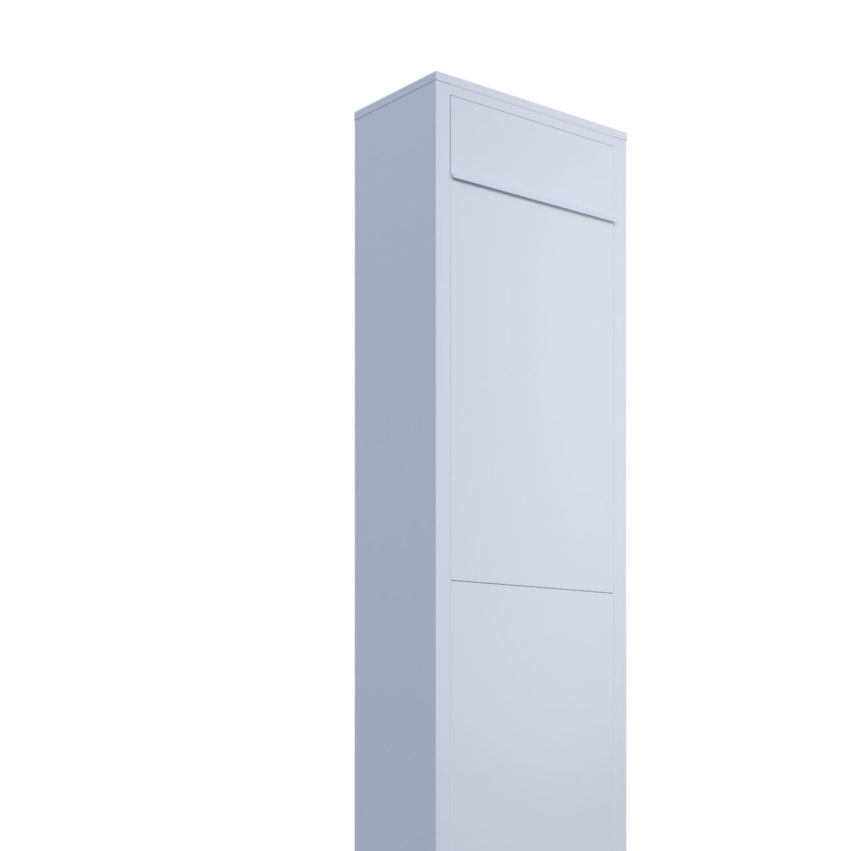 TORRENT by Bravios - Modern stand-alone white mailbox
