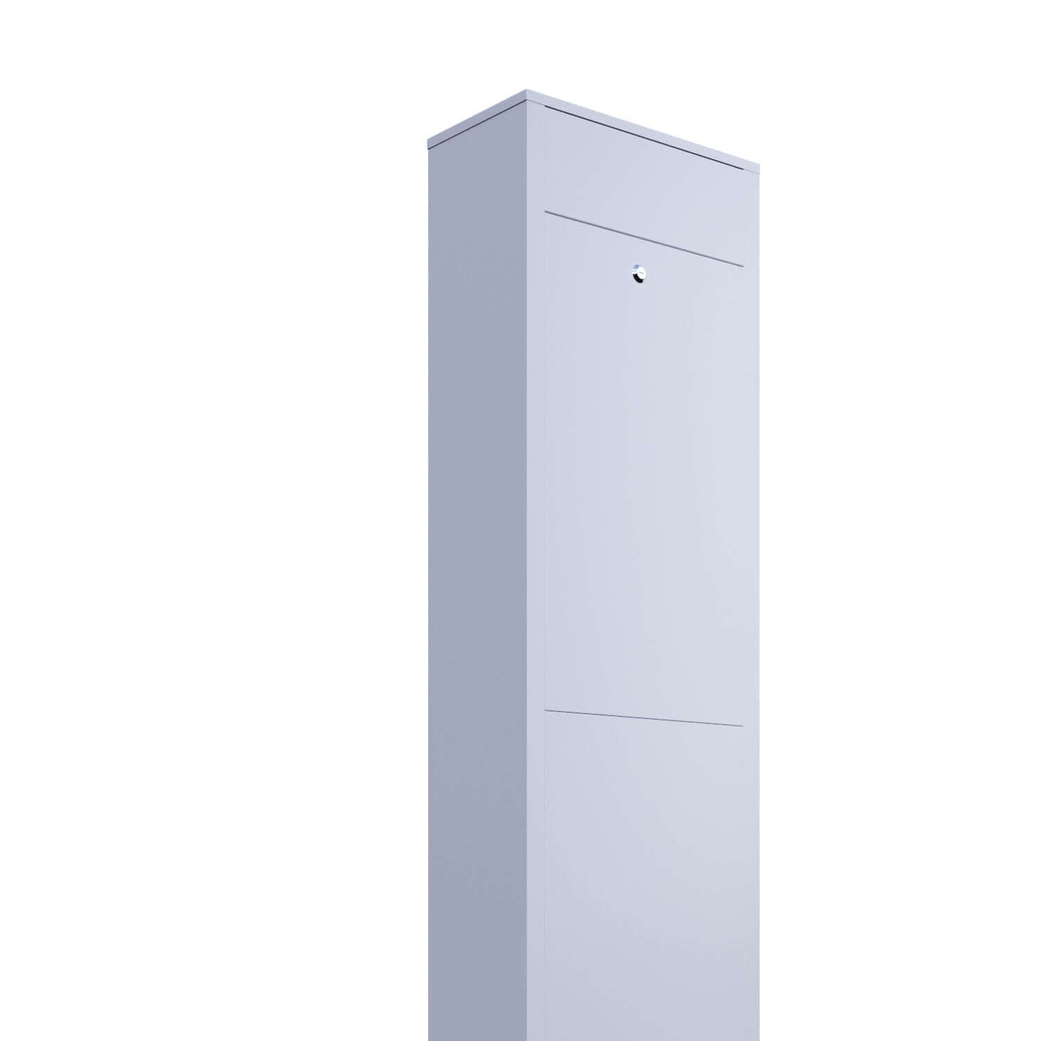 TORRENT by Bravios - Modern stand-alone white mailbox